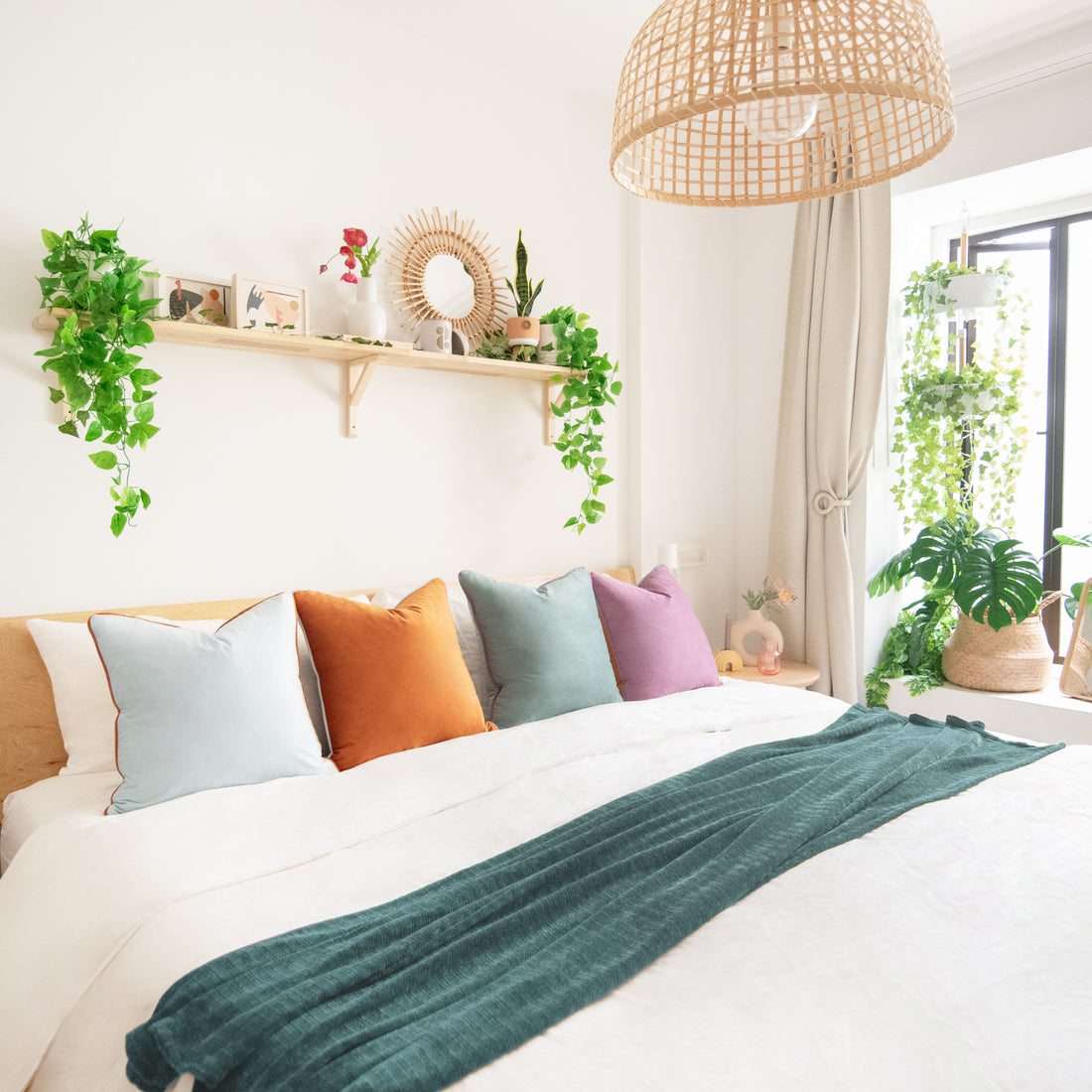 Monteverde Pillows (4-Pack) - Purple/Teal | Monday Moose