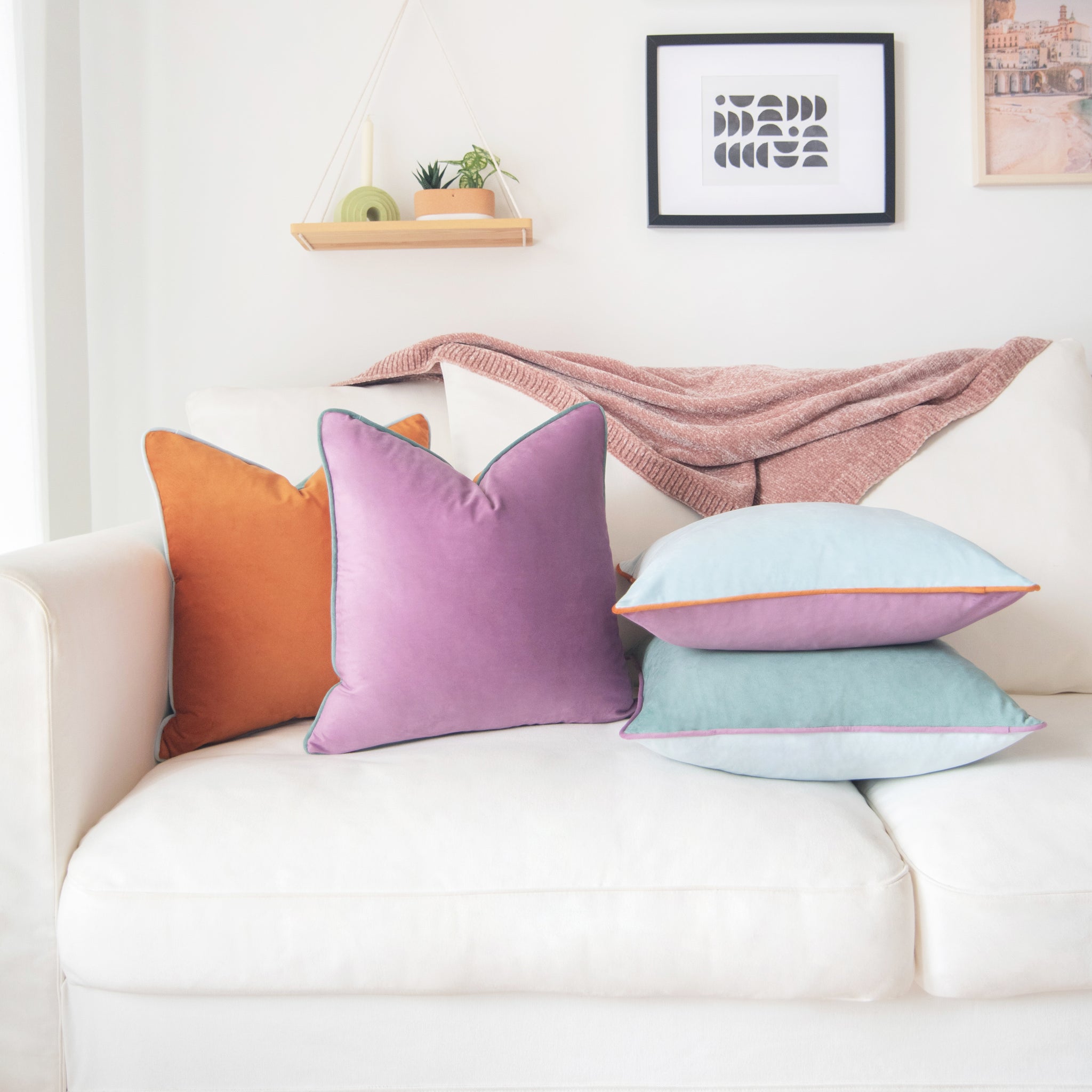 Monteverde Pillows (4-Pack) - Purple/Teal | Monday Moose