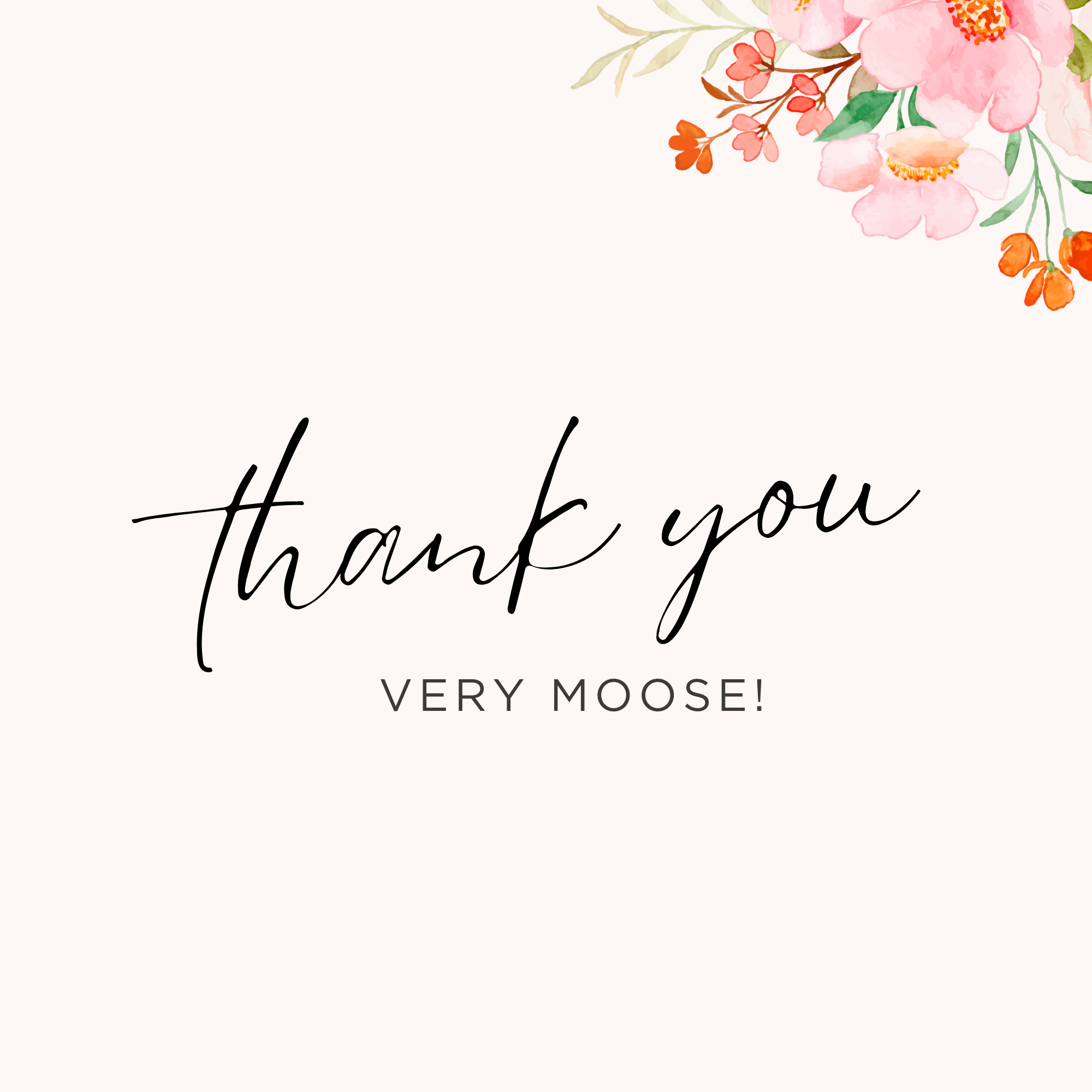 E-Gift Card - Thank You Very Moose – Monday Moose